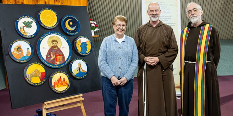Franciscans unveil icon to mark two significant anniversaries - CathNews