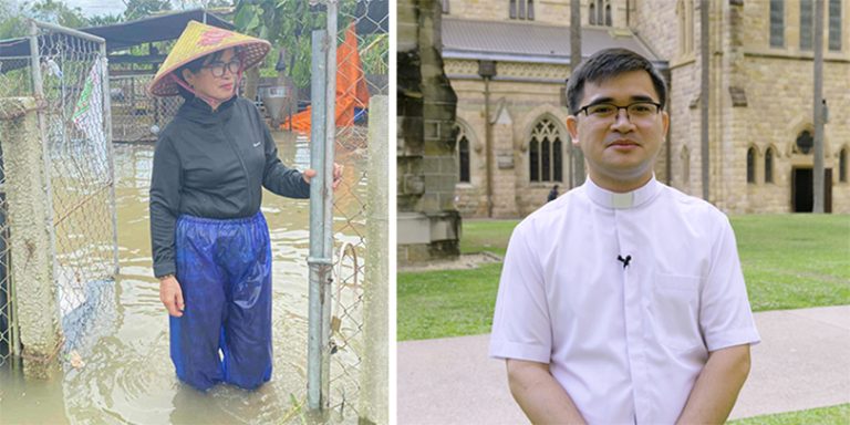 Brisbane priest prays for mother and sister as typhoon hits Vietnam ...