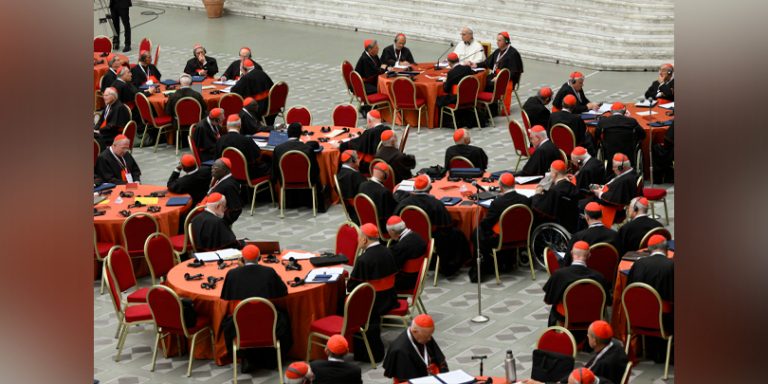 Pope Leo begins synodal journey with cardinals - CathNews