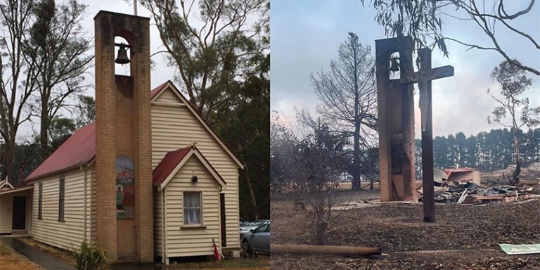 Parish mourns loss of church in Victoria bushfires - CathNews