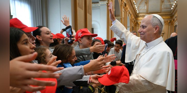 Pope Leo urges 'perseverance' after confirmation - CathNews