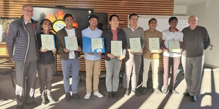 Seminarians go to front of the class - CathNews